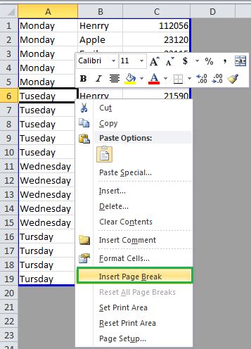 How To Insert Or Remove Page Break In Excel