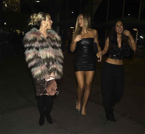 Heorgia Steel And Helen Flanagan Nightout At Sexyfish In Manchester 11