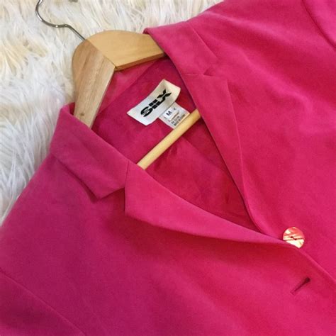 Silx Jackets And Coats Silx Pink Jacket Size Medium 0 Silk Poshmark