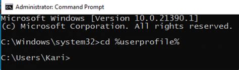 Admin Cmd Showing Up As Cwindowssystem32 Instead Of Cusername