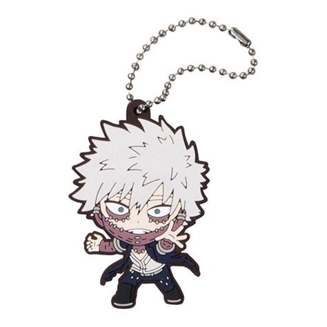 My Hero Academia Mini Rubber Keychain Crm 2 Dabi Bandai Japan Tsukimi Lb