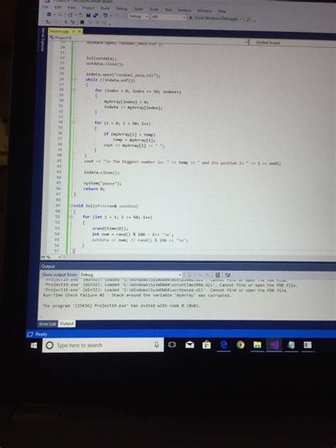 Solved 1 To Generate 50 Random Numbers Between 1 100 In A