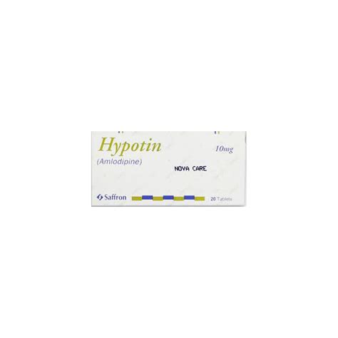 Hypotin Tablets 10mg 2x10s Fateh Pharma