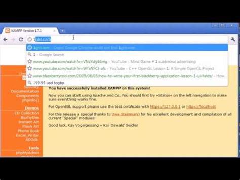 Beginner PHP Tutorial Installing XAMPP Part YouTube YouTube