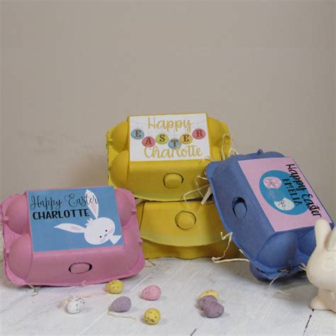 Personalised Filled Easter Egg Box By Perfect Personalised Ts