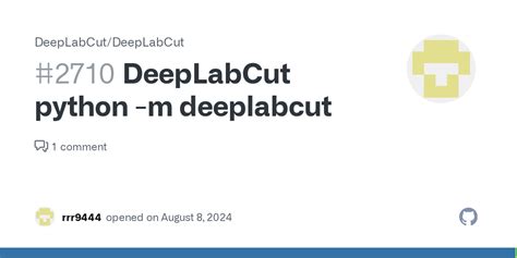 Deeplabcut Python M Deeplabcut · Issue 2710 · Deeplabcutdeeplabcut