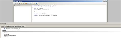 microsoft dynamics ax how to use str variables in sql where expression