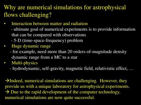 Ppt Numerical Simulations For Astrophysical Turbulent Flows