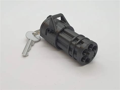 Minigun Keychain — Functional Bb Blaster By Jaatinen3d Makerworld