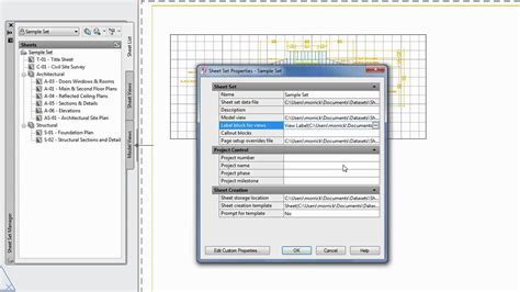 Autocad Lt And The Sheet Set Manager Place View Labels Youtube