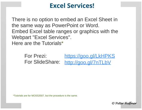 SharePoint Tutorial Lesson Embed Microsoft Content PPT