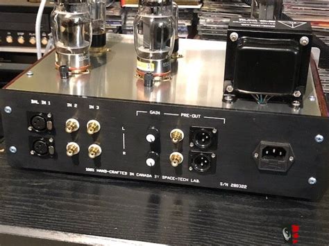 Space Tech Lab Qa 115 Mk4 Super Organic Balanced Tube Pre Amp With Big