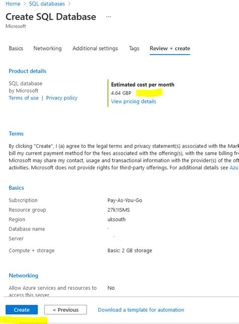 How To Configure Rms Azure Sql Database 27k1 Rms Isms Knowledge Base