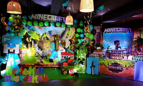Аниматоры Майнкрафт на детский день рождения