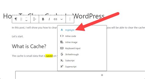 How To Highlight Text In Wordpress 3 Easy Ways