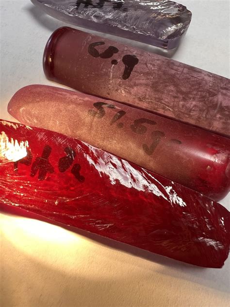 Lab Ruby Half Boule 64 Grams For Faceting Beadholiday