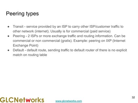 Running BGP With Mikrotik PPT
