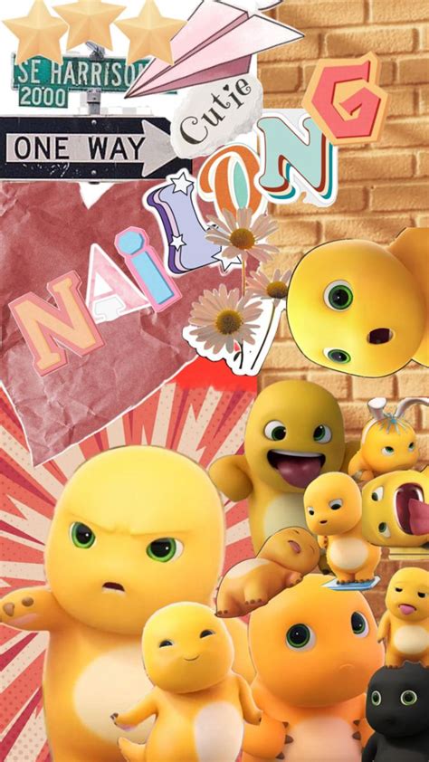 Nailong Wallpaper Layar Kunci Kartu Ulang Tahun Lucu Wallpaper