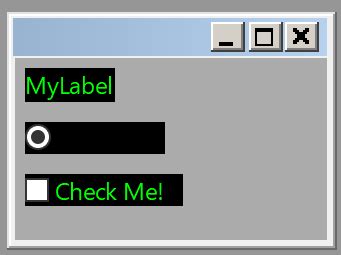 Cannot Change WxRadioButton Foreground Color Issue WxWidgets Phoenix GitHub