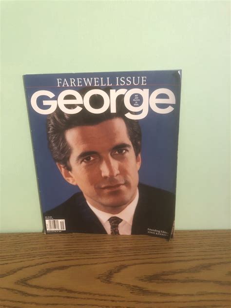 Jfk Jr George Magazine Farewell Issue 2001 John F Kennedy Jr