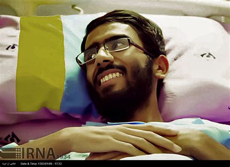 ناهی از منکر علی خلیلی قبل از شهادت در بیمارستان عرفان ایرنا