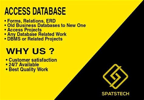 Create Microsoft Access Databases For Business And Fix Bugs By