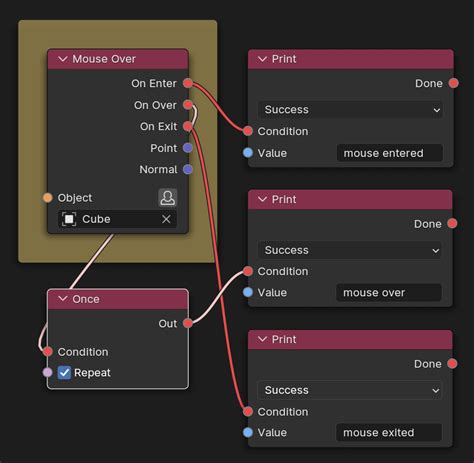 Mouse Over — Upbge Manual