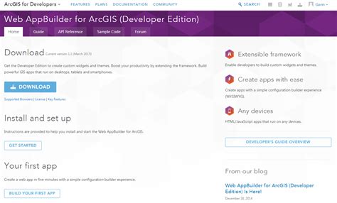 Web AppBuilder For ArcGIS An Overview