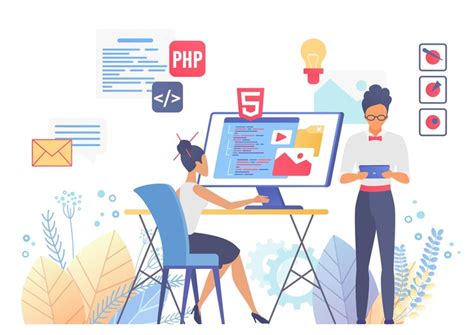 Premium Vector Programming And Coding Ux Ui Web Design Responsive Interface Development Concept