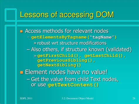 PPT 3 2 Document Object Model DOM PowerPoint Presentation Free Download ID 5098914