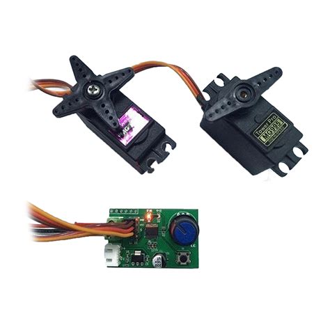 Módulo Controlador Dual de Comunicación Serial para Servomotores SANDOROBOTICS