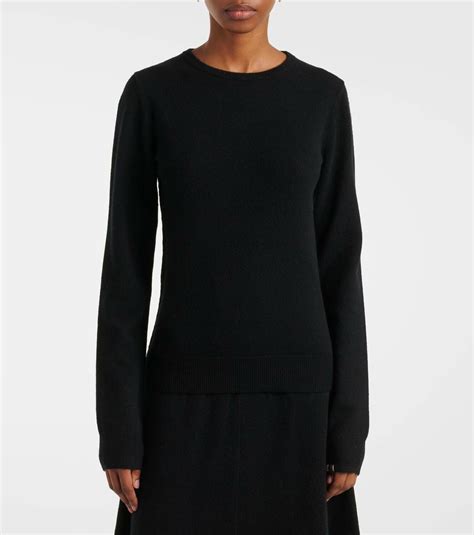 Extreme Cashmere Body Ribbed Knit Cashmere Blend Sweater Extreme Cashmere