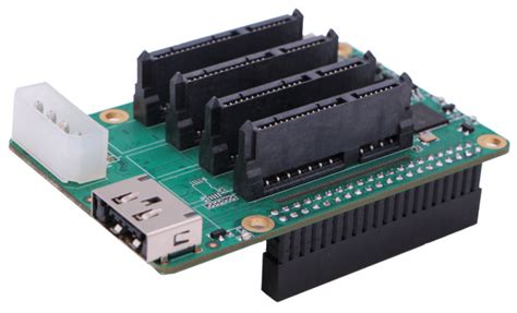 Rock Pi Sata Hat Targets Rock Pi 4 And Raspberry Pi 4 Nas Cnx Software