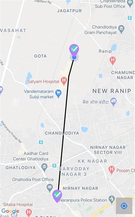 Ios Google Map Draw Polyline Between Multiple Latitude Longitude