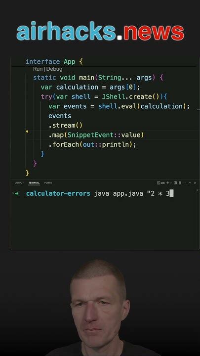 Evaluating Formulas And Syntax Error Handling With Jshell Java Shorts Coding Airhacks Youtube