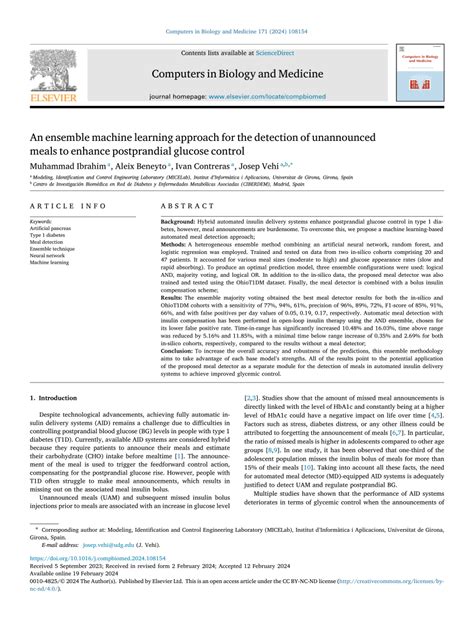 Pdf An Ensemble Machine Learning Approach For The Detection Of