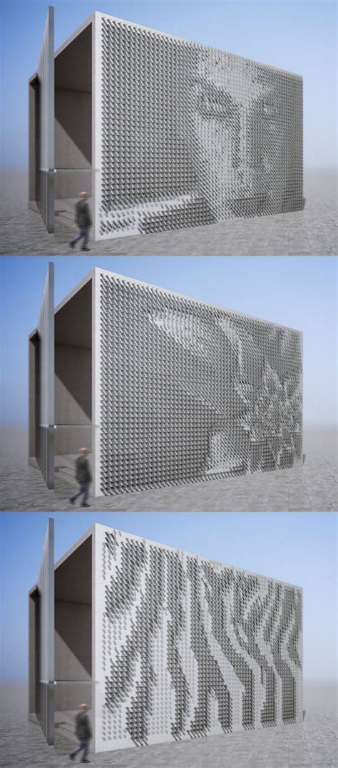 Dynamic Facades By Eduard Haiman Via Behance Interactive