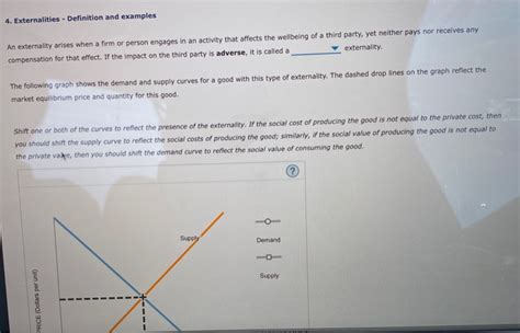 Solved Externalities Definition And Examples An Chegg Com