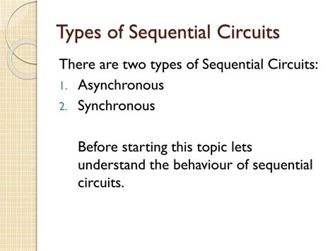 Ppt Sequential Circuits Powerpoint Presentation Free Download Id 1962060