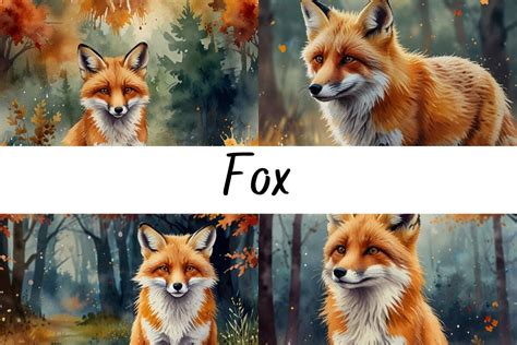 Fox Graphic By Printyourart · Creative Fabrica