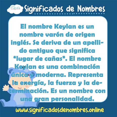 Significado De Keylan 【 Apodos Origen Y MÁs