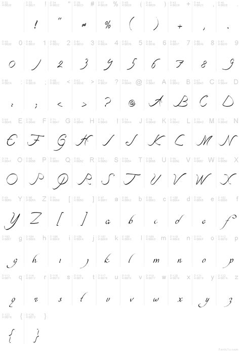 Curve Font Font