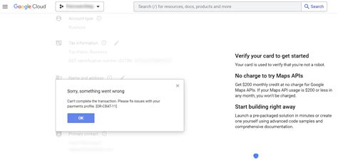 Can T Complete The Transaction Please Fix Issues With Your Payments Profile OR CBAT