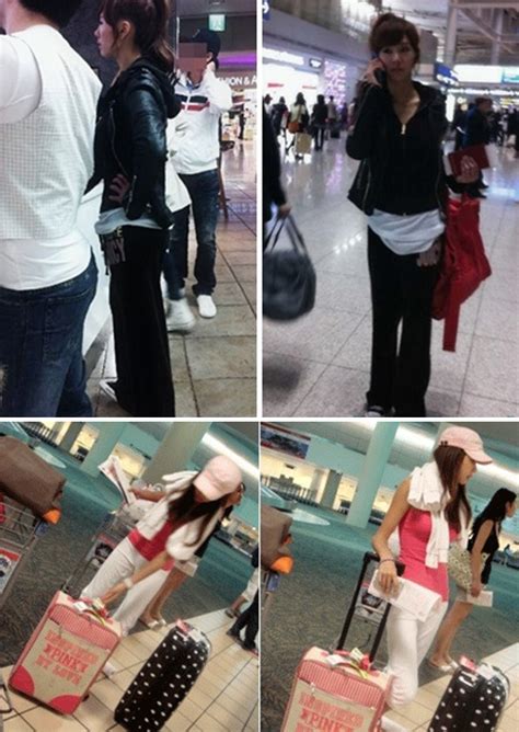 지나 공항패션 트레이닝복 최강 포스 박한별 트레이닝복 공항패션과 비교하면 민중의소리