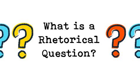Literary Devices Explained Rhetorical Question Youtube