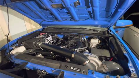 3rd Gen Tacoma 2019 Procharger First Start Up Youtube