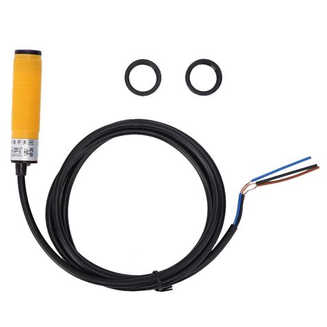 Diffuse Type Photocell Sensor Npn No Dc 10 30v 10cm Range 3 Wire For Proximity Detection