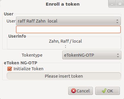 6 6 Enrolling Tokens LinOTP 2 7 Documentation