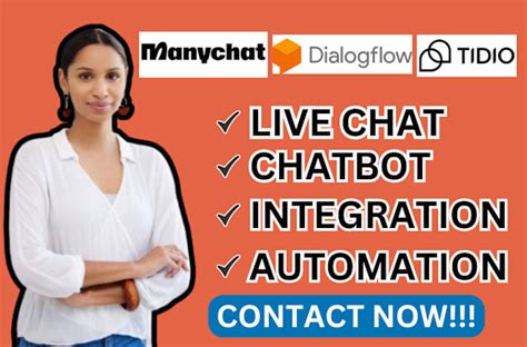 Create ai chatbot using manychat, dialogflow, and tidio by Bernice_pauls | Fiverr