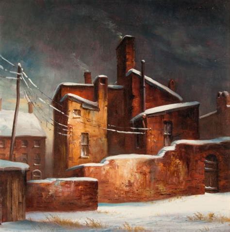 Melvin Miller Backyard Baltimore Oil On Canvas Aug 10 2014 Alex Cooper In Md
